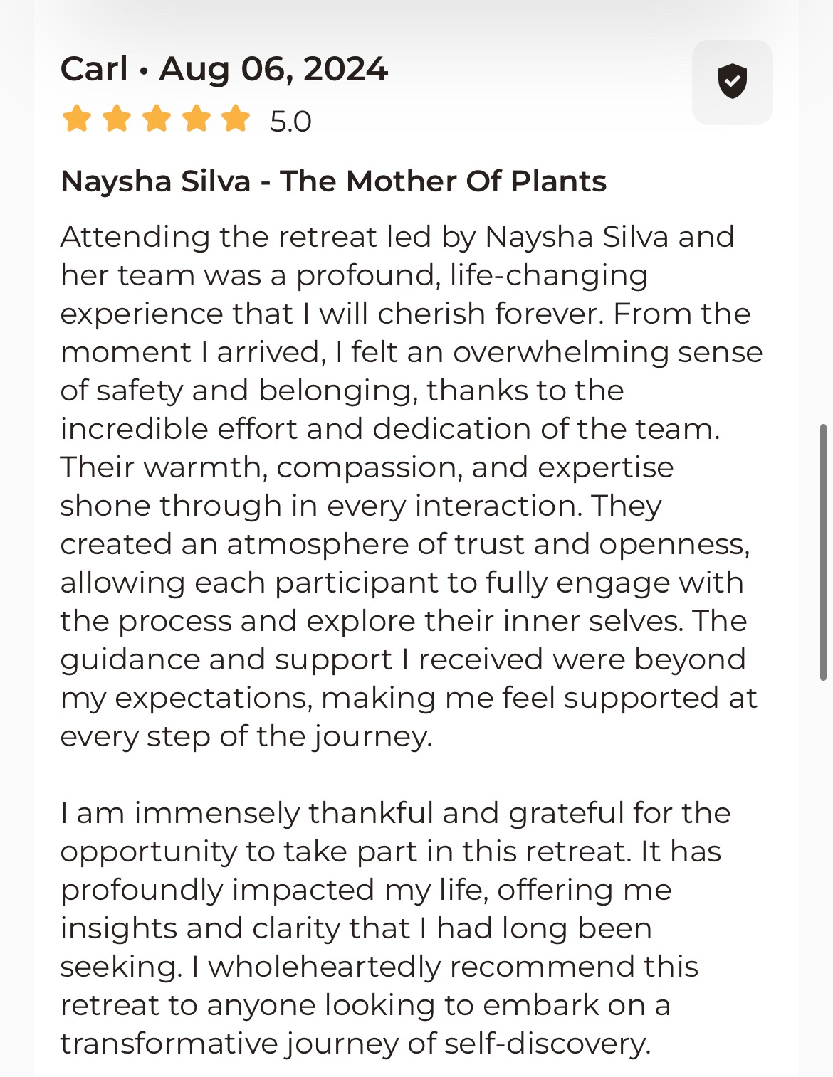 Private Retreats in Peru – Taita Inti